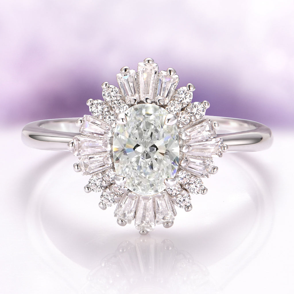 Victoria Lab-Grown Diamond Ring in 14K White Gold (IGI Certified ...