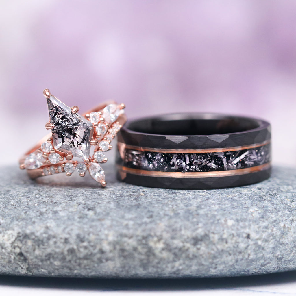 Skye Kite® Galaxy Salt & Pepper (Herkimer) Diamond & Meteorite Couples ...