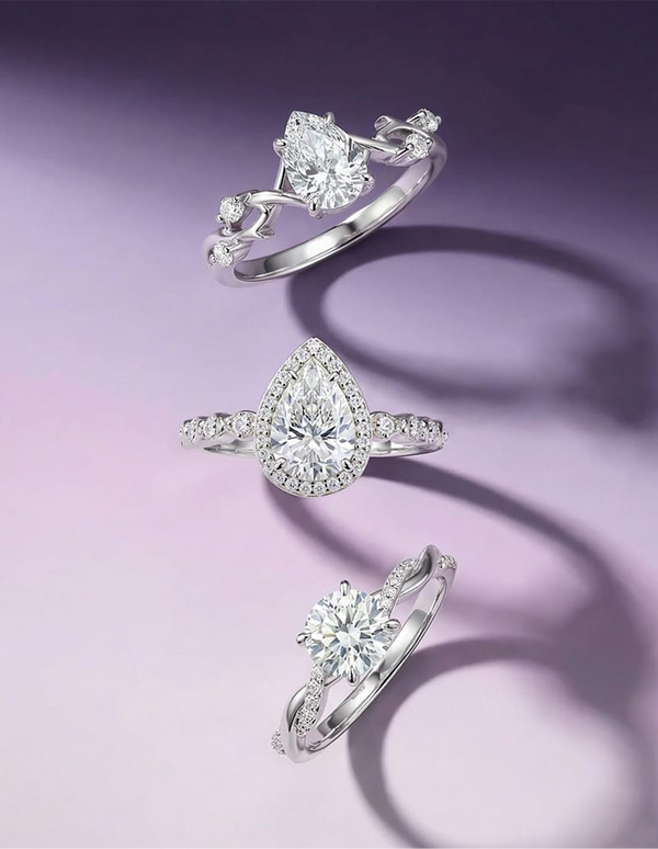 Kite Cut Engagement Rings | Aquamarise®